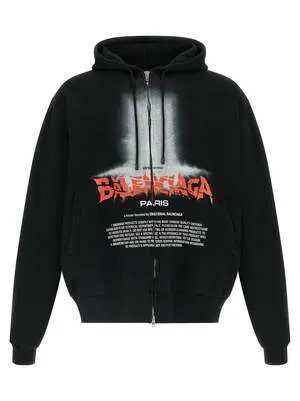 Balenciaga The Door' Hoodie - Black