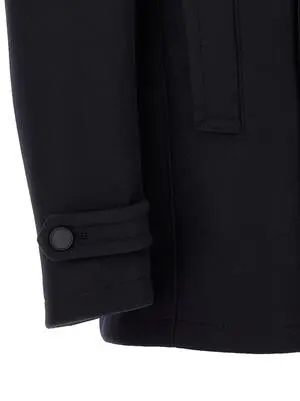 Tagliatore Monaco Coat - Blue