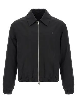 AMI Paris De Coeur Jacket - Black