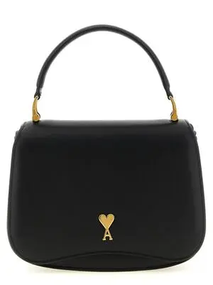 AMI Paris Paris Paris Handbag - Black