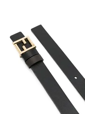 Fendi Ff Leather Belt