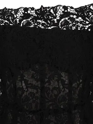Fendi Macramé Lace Midi Dress