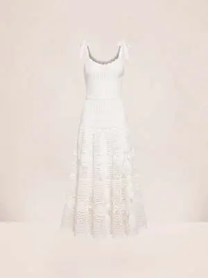 Alexis Calinda Dress - White