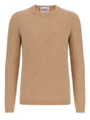 MARANT ETOILE Maglia "obeline" In Alpaca - Beige