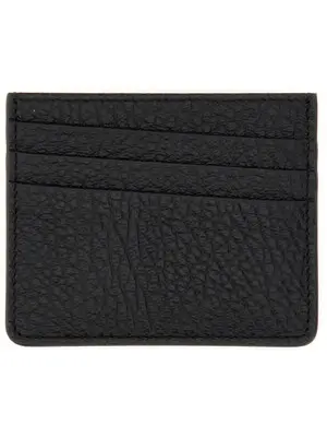 MAISON MARGIELA Portacarte "four Stitches - Black
