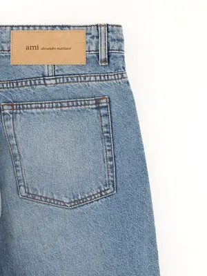 AMI Paris Classic Fit Denim Jeans