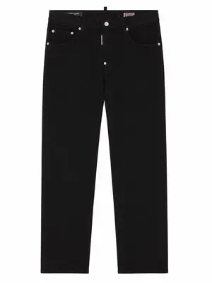 Dsquared2 Cotton Denim Jeans - Black