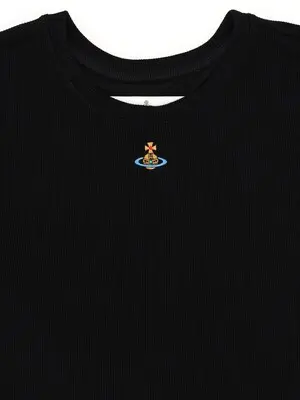 VIVIENNE WESTWOOD T-shirt Cropped Con Logo