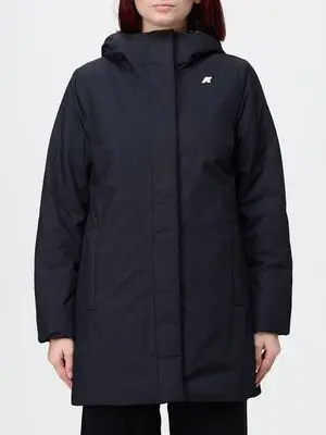 K-WAY Sophie Short Hooded Jacket, Padded And Waterproof In Technical Fabric