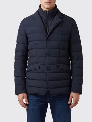 Herno Short Quilted Down Jacket In Ultralight Nylon With High Neck And Lapels