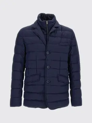 Herno Short Quilted Down Jacket In Ultralight Nylon With High Neck And Lapels