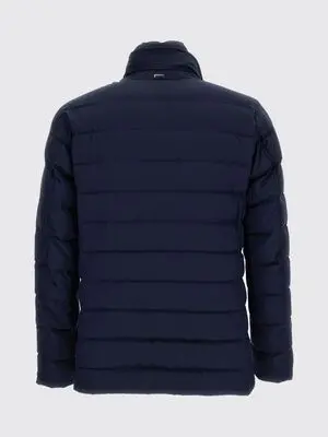 Herno Short Quilted Down Jacket In Ultralight Nylon With High Neck And Lapels