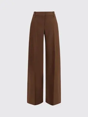 Ermanno Scervino Mid-rise Straight-leg Crêpe Trousers - Walnut