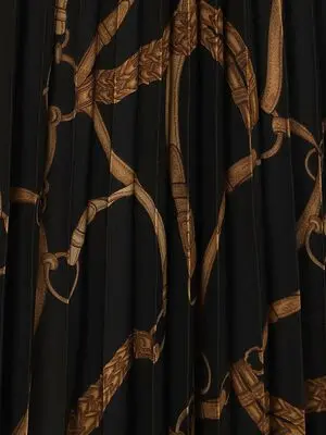 Ralph Lauren Printed Pleated Skirt