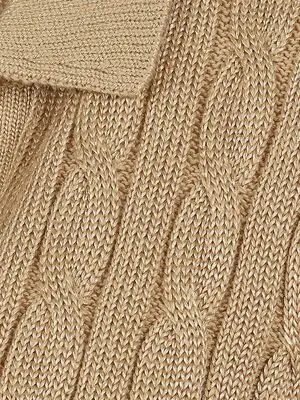 Ralph Lauren Slim Fit Knit Polo - Nude