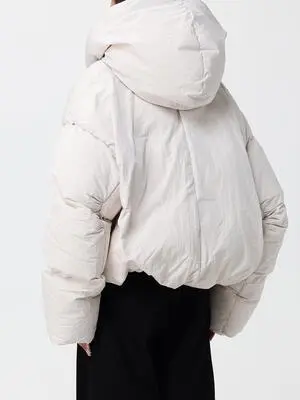 Sportmax Marla Short Quilted Hooded Puffer Jacket In Cotton Blend