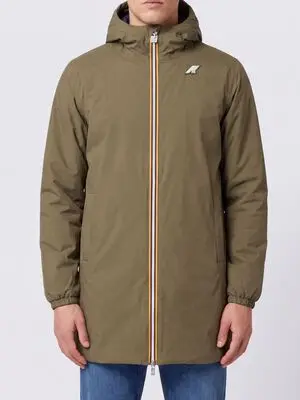 K-WAY Jacob Reversible Waterproof Hooded Windbreaker Jacket In Nylon