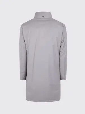 Herno Double-layer Down-padded Single-breasted Coat - Grey