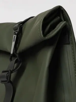 Rains Rolltop Rucksack In Waterproof Pu