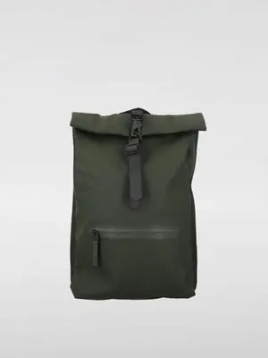 Rains Rolltop Rucksack Waterproof Polyester Backpack - Green