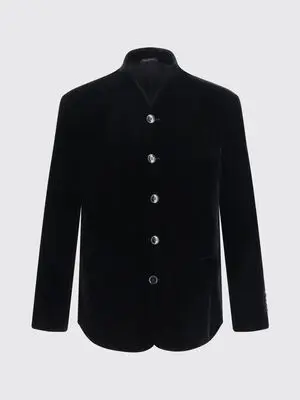 Giorgio Armani Single-breasted Velvet Ceremony Blazer