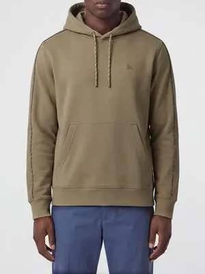 Burberry Cotton Hoodie With Embroidered Equestrian Knight Logo