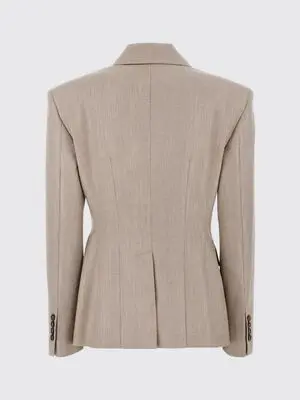 Brunello Cucinelli Short Double-breasted Wool-blend Blazer