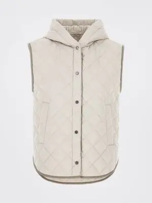 Brunello Cucinelli Quilted Technical Fabric Gilet