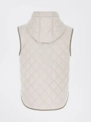 Brunello Cucinelli Quilted Technical Fabric Gilet