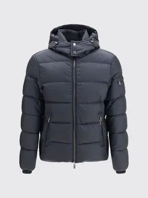 MOORER Brett Water-repellent Wool And Cashmere Down Jacket With Removable Hood