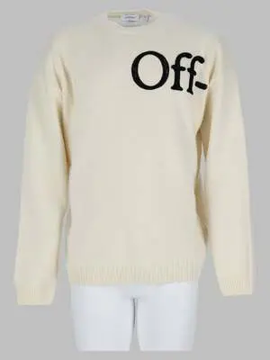 Off-White Wool-blend Sweater