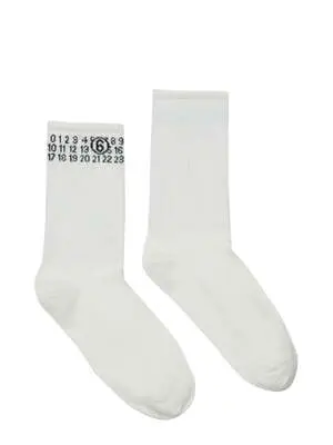 MAISON MARGIELA Mini Fashion Socks - White
