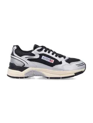AUTRY AUTRY Retro Mesh Running Sneakers Silver Black