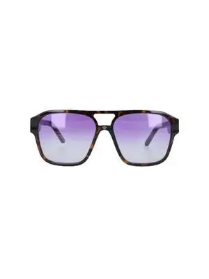 FACE.HIDE Square Sunglasses - Violet
