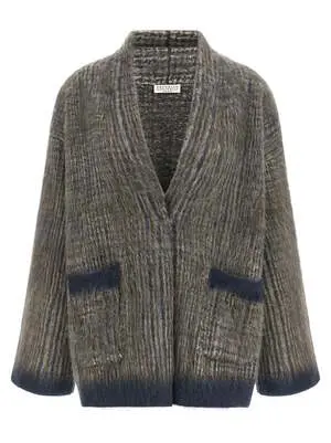 Brunello Cucinelli Cardigan With Scarf