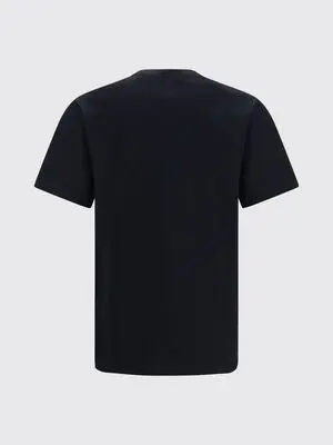 Burberry Cotton T-shirt With Contrasting Equestrian Knight Logo