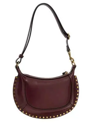 Isabel Marant Étoile Oskan Moon Studded Leather Shoulder Bag - Multicolor