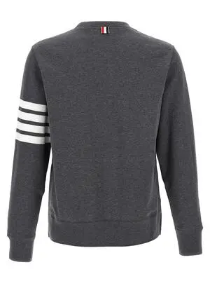 Thom Browne Loopback 4-bar Sweatshirt - Gray