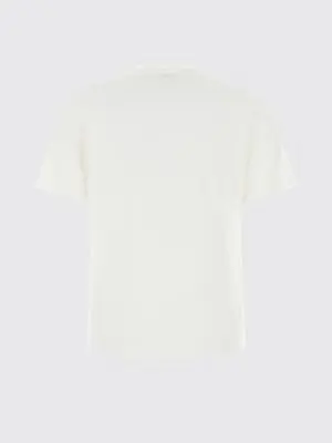 Brunello Cucinelli Cotton Crewneck T-shirt With Pocket And Monili Embellishment