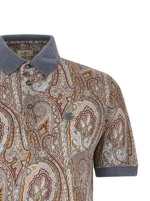 Etro Arnica Paisley' Polo Shirt