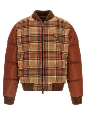 Dsquared2 Upside Down Bomber Jacket - Brown