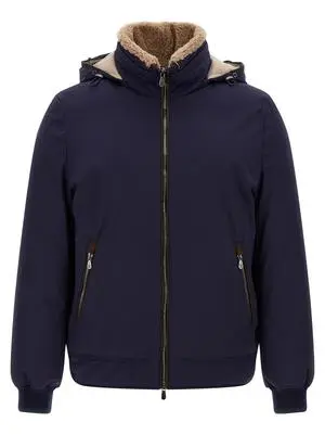 Brunello Cucinelli Padded Jacket - Blue