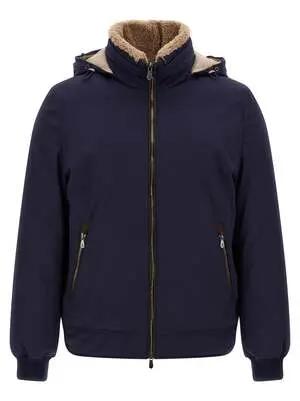 Brunello Cucinelli Padded Jacket - Blue