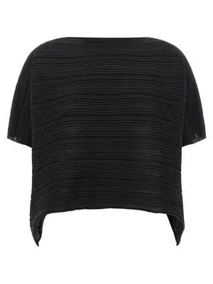 Issey Miyake Paper Bounce' Blouse - Black