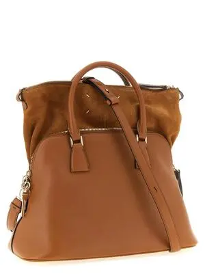 MAISON MARGIELA 5ac Soft' Medium Shoulder Bag - Brown