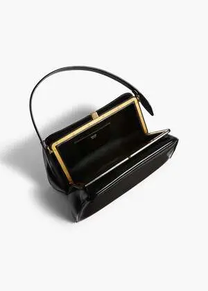 Khaite Cate Bag In Crackle Patent Leather