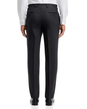 JACK VICTOR Stretch Flannel Trousers - Grey