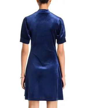 AREA STARS Hailey Velvet Mini Dress