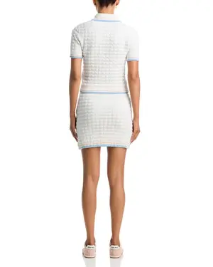 Casablanca Boucle Tennis Polo Shirt