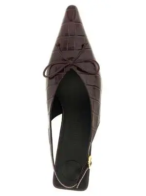 Jacquemus Leather Les Slingbacks Cubisto B Slingback - Multicolor